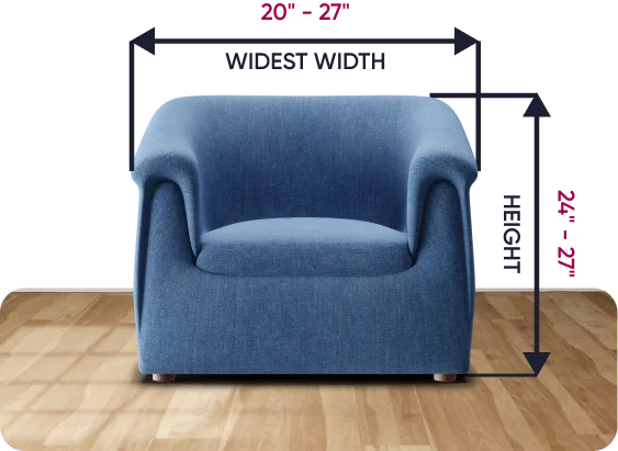 How to Measure a Chair | Armchair Measurement Guide